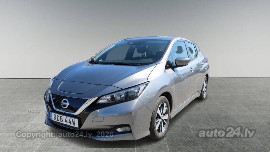 Pelēks Nissan Leaf 2021 Pērnava, ar dzinēja tilpumu 0.00 L un nobraukumu 63 tūkst. km par 13999 €, foto 1 vietnē AUTOMOTO.COM.LV