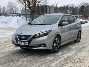 Grey Nissan Leaf 2022 in Tallinn, with an engine capacity of 0.00 L and mileage of 33 thousand km for 15900 €, photo  on AUTOMOTO.COM.LV