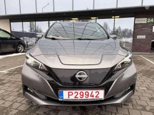 Grey Nissan Leaf 2022 in Marijampole, with an engine capacity of 0.00 L and mileage of 50 thousand km for 15900 €, photo 5 on AUTOMOTO.COM.LV