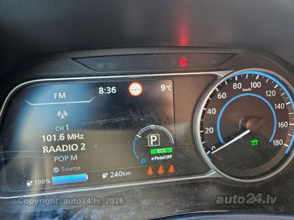 Pelēks Nissan Leaf 2022 Saku, ar dzinēja tilpumu 0.00 L un nobraukumu 50 tūkst. km par 15750 €, foto 10 vietnē AUTOMOTO.COM.LV