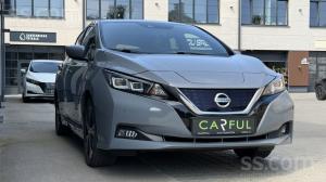 Pelēks Nissan Leaf 2022 Rīga, ar dzinēja tilpumu 0.00 L un nobraukumu 33 tūkst. km par 18500 €, foto 5 vietnē AUTOMOTO.COM.LV