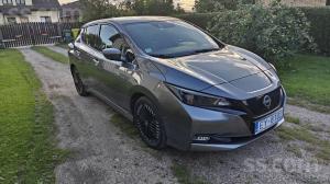 Pelēks Nissan Leaf 2022 Rīga, ar dzinēja tilpumu 0.00 L un nobraukumu 68 tūkst. km par 12900 €, foto  vietnē AUTOMOTO.COM.LV