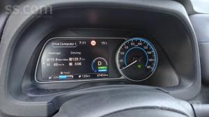 Pelēks Nissan Leaf 2022 Rīga, ar dzinēja tilpumu 0.00 L un nobraukumu 68 tūkst. km par 12900 €, foto 7 vietnē AUTOMOTO.COM.LV