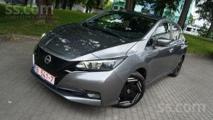 Grey Nissan Leaf 2022 in Riga, with an engine capacity of 0.00 L and mileage of 57 thousand km for 16950 €, photo 3 on AUTOMOTO.COM.LV