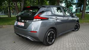 Grey Nissan Leaf 2022 in Riga, with an engine capacity of 0.00 L and mileage of 57 thousand km for 16950 €, photo 7 on AUTOMOTO.COM.LV