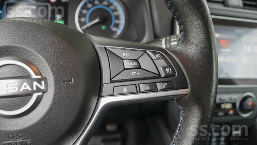 Grey Nissan Leaf 2022 in Riga, with an engine capacity of 0.00 L and mileage of 57 thousand km for 16950 €, photo 21 on AUTOMOTO.COM.LV