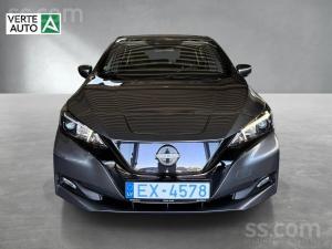 Grey Nissan Leaf 2022 in Riga, with an engine capacity of 0.00 L and mileage of 65 thousand km for 14990 €, photo 3 on AUTOMOTO.COM.LV