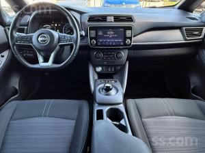 Grey Nissan Leaf 2022 in Riga, with an engine capacity of 0.00 L and mileage of 65 thousand km for 14990 €, photo 9 on AUTOMOTO.COM.LV