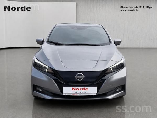Pelēks Nissan Leaf 2022 Rīga, ar dzinēja tilpumu 0.00 L un nobraukumu 109 tūkst. km par 12890 €, foto 5 vietnē AUTOMOTO.COM.LV