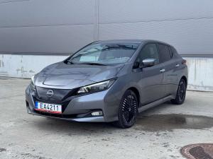 Grey Nissan Leaf 2022 in Vilnius, with an engine capacity of 0.00 L and mileage of 46 thousand km for 16400 €, photo  on AUTOMOTO.COM.LV