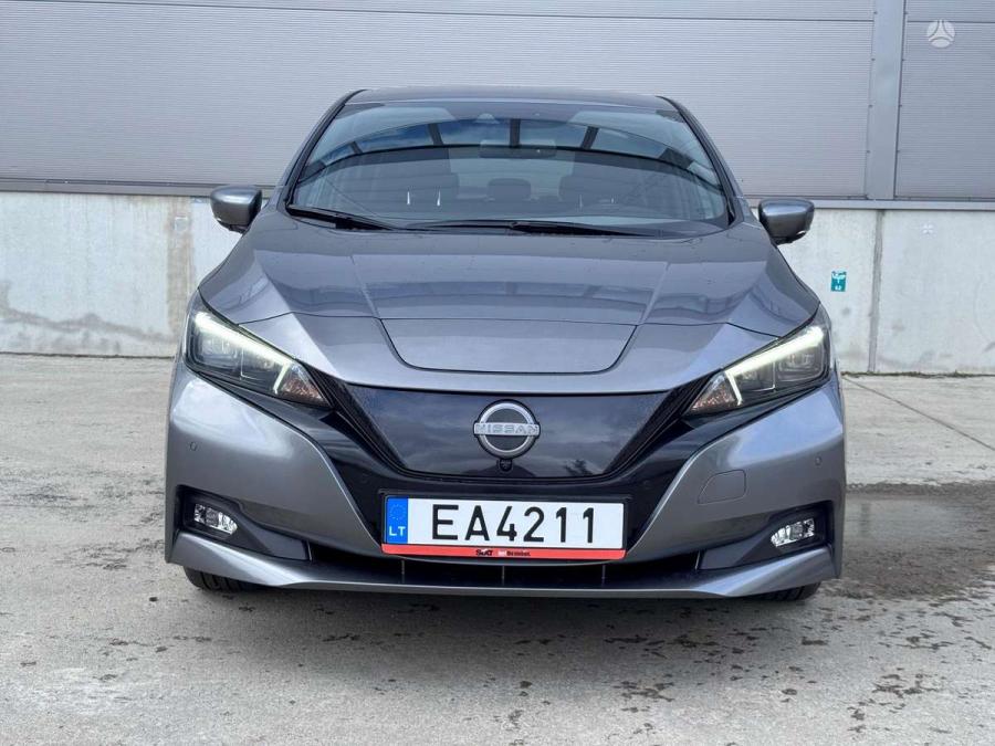 Grey Nissan Leaf 2022 in Vilnius, with an engine capacity of 0.00 L and mileage of 46 thousand km for 16400 €, photo 8 on AUTOMOTO.COM.LV