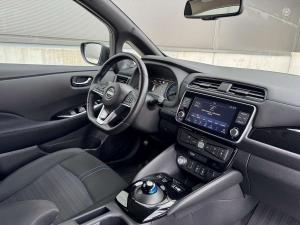 Grey Nissan Leaf 2022 in Vilnius, with an engine capacity of 0.00 L and mileage of 46 thousand km for 16400 €, photo 13 on AUTOMOTO.COM.LV