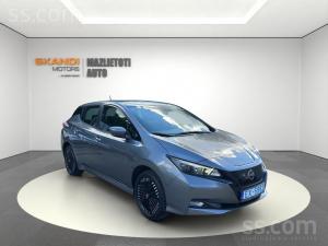 Grey Nissan Leaf 2023 in Riga, with an engine capacity of 0.00 L and mileage of 20 thousand km for 19490 €, photo 8 on AUTOMOTO.COM.LV