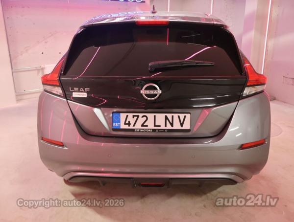 Grey Nissan Leaf 2023 in Tallinn, with an engine capacity of 0.00 L and mileage of 46 thousand km for 18890 €, photo 5 on AUTOMOTO.COM.LV