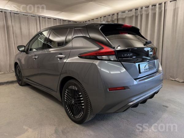 Grey Nissan Leaf 2023 in Riga, with an engine capacity of 0.00 L and mileage of 62 thousand km for 18990 €, photo 5 on AUTOMOTO.COM.LV