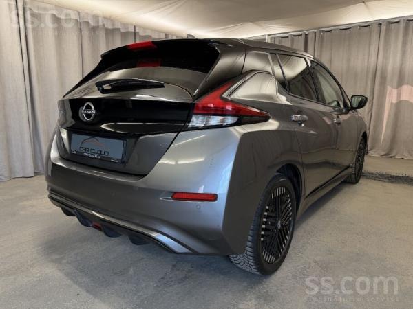 Grey Nissan Leaf 2023 in Riga, with an engine capacity of 0.00 L and mileage of 62 thousand km for 18990 €, photo 7 on AUTOMOTO.COM.LV