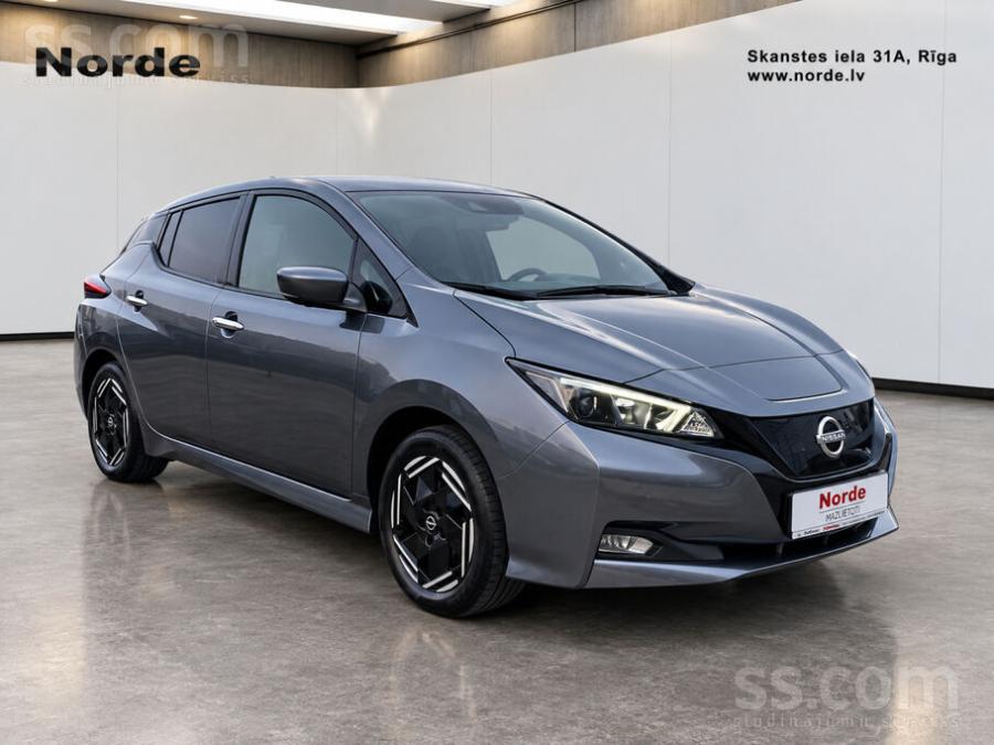 Pelēks Nissan Leaf 2022 Rīga, ar dzinēja tilpumu 0.00 L un nobraukumu 67 tūkst. km par 14500 €, foto 4 vietnē AUTOMOTO.COM.LV
