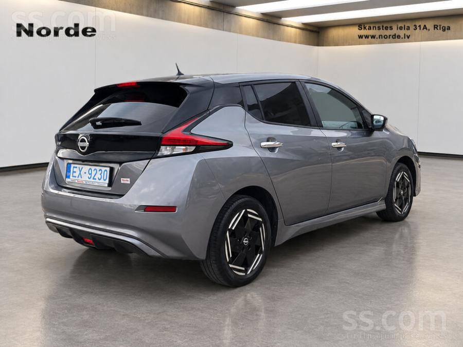 Pelēks Nissan Leaf 2022 Rīga, ar dzinēja tilpumu 0.00 L un nobraukumu 67 tūkst. km par 14500 €, foto 5 vietnē AUTOMOTO.COM.LV