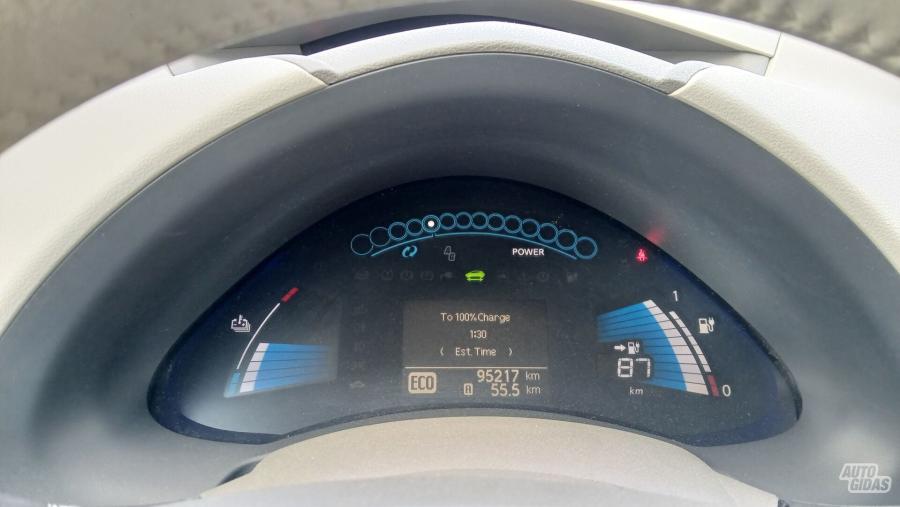 Nissan Leaf 2012 Radviliškis, ar dzinēja tilpumu 0.00 L un nobraukumu 95 tūkst. km par 4900 €, foto 3 vietnē AUTOMOTO.COM.LV