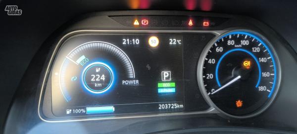 Nissan Leaf 2018 in Kaisiadorys, with an engine capacity of 0.00 L and mileage of 203 thousand km for 7300 €, photo 7 on AUTOMOTO.COM.LV