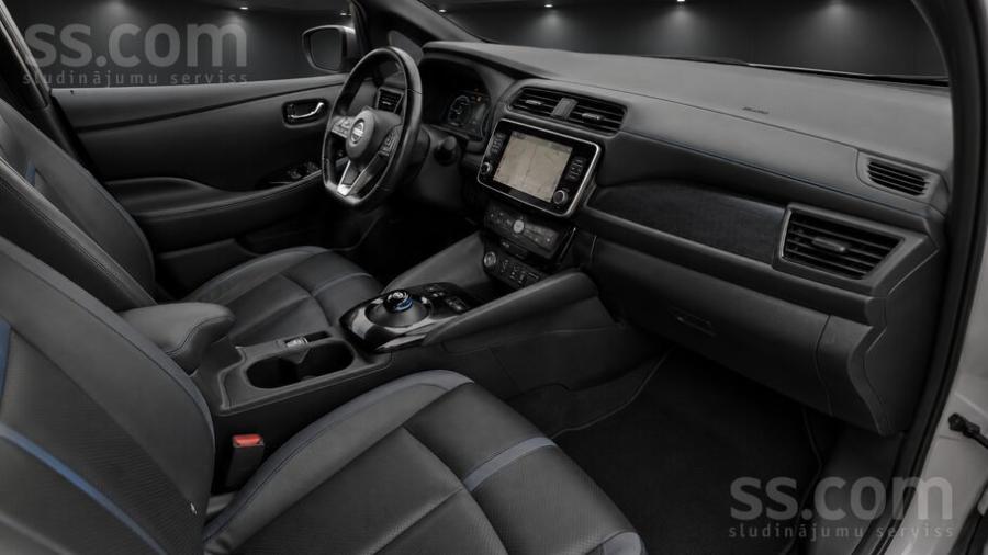 Nissan Leaf 2019 in Riga, with an engine capacity of 0.00 L and mileage of 125 thousand km for 16900 €, photo 9 on AUTOMOTO.COM.LV