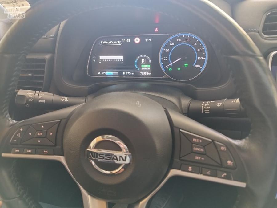 Nissan Leaf 2021 in Siauliai, with an engine capacity of 0.00 L and mileage of 80 thousand km for 16000 €, photo 33 on AUTOMOTO.COM.LV