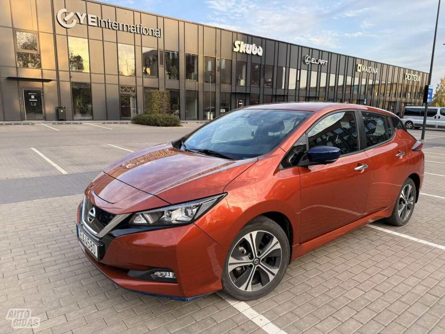 Nissan Leaf 2022 in Vilnius, with an engine capacity of 0.00 L and mileage of 51 thousand km for 19400 €, photo 1 on AUTOMOTO.COM.LV