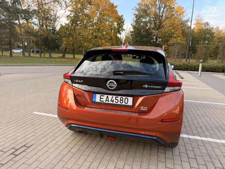 Nissan Leaf 2022 in Vilnius, with an engine capacity of 0.00 L and mileage of 51 thousand km for 19400 €, photo 7 on AUTOMOTO.COM.LV