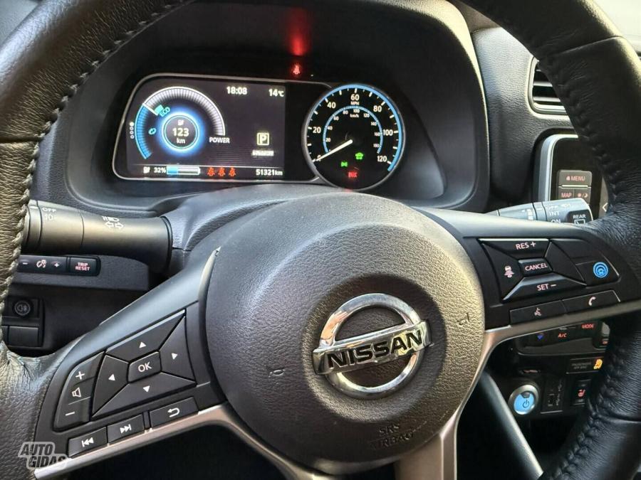 Nissan Leaf 2022 in Vilnius, with an engine capacity of 0.00 L and mileage of 51 thousand km for 19400 €, photo 12 on AUTOMOTO.COM.LV