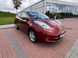 Sarkans Nissan Leaf 2013 Klaipėda, ar dzinēja tilpumu 0.00 L un nobraukumu 162 tūkst. km par 3400 €, foto 4 vietnē AUTOMOTO.COM.LV
