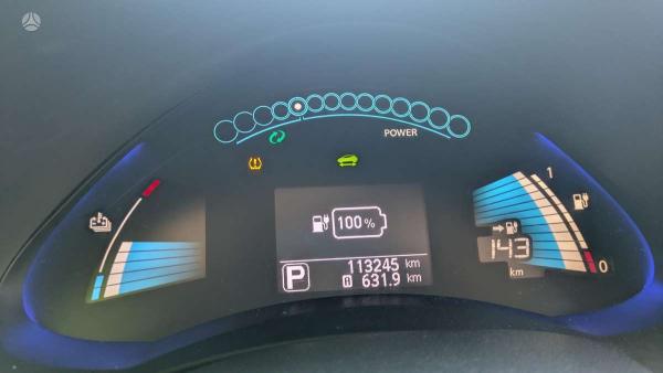 Sarkans Nissan Leaf 2015 Klaipėda, ar dzinēja tilpumu 0.00 L un nobraukumu 114 tūkst. km par 4000 €, foto 10 vietnē AUTOMOTO.COM.LV
