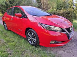 Red Nissan Leaf 2018 in Polva, with an engine capacity of 0.00 L and mileage of 237 thousand km for 10900 €, photo 1 on AUTOMOTO.COM.LV