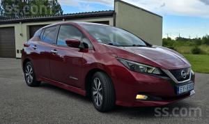 Sarkans Nissan Leaf 2019 Rīga, ar dzinēja tilpumu 0.00 L un nobraukumu 144 tūkst. km par 12200 €, foto 7 vietnē AUTOMOTO.COM.LV