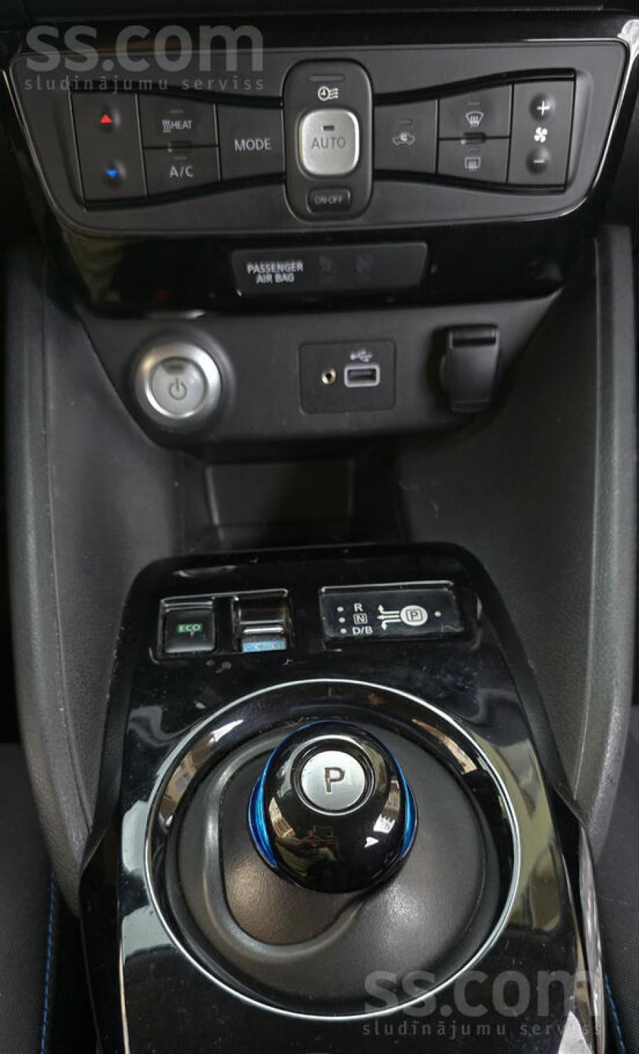 Sarkans Nissan Leaf 2019 Rīga, ar dzinēja tilpumu 0.00 L un nobraukumu 144 tūkst. km par 12200 €, foto 14 vietnē AUTOMOTO.COM.LV