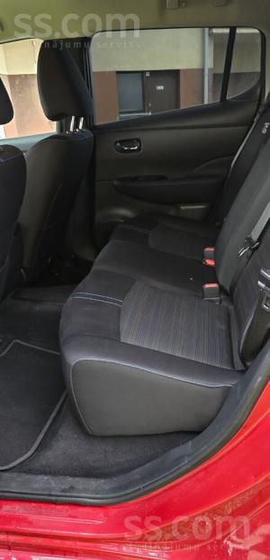 Sarkans Nissan Leaf 2019 Rīga, ar dzinēja tilpumu 0.00 L un nobraukumu 144 tūkst. km par 12200 €, foto 15 vietnē AUTOMOTO.COM.LV