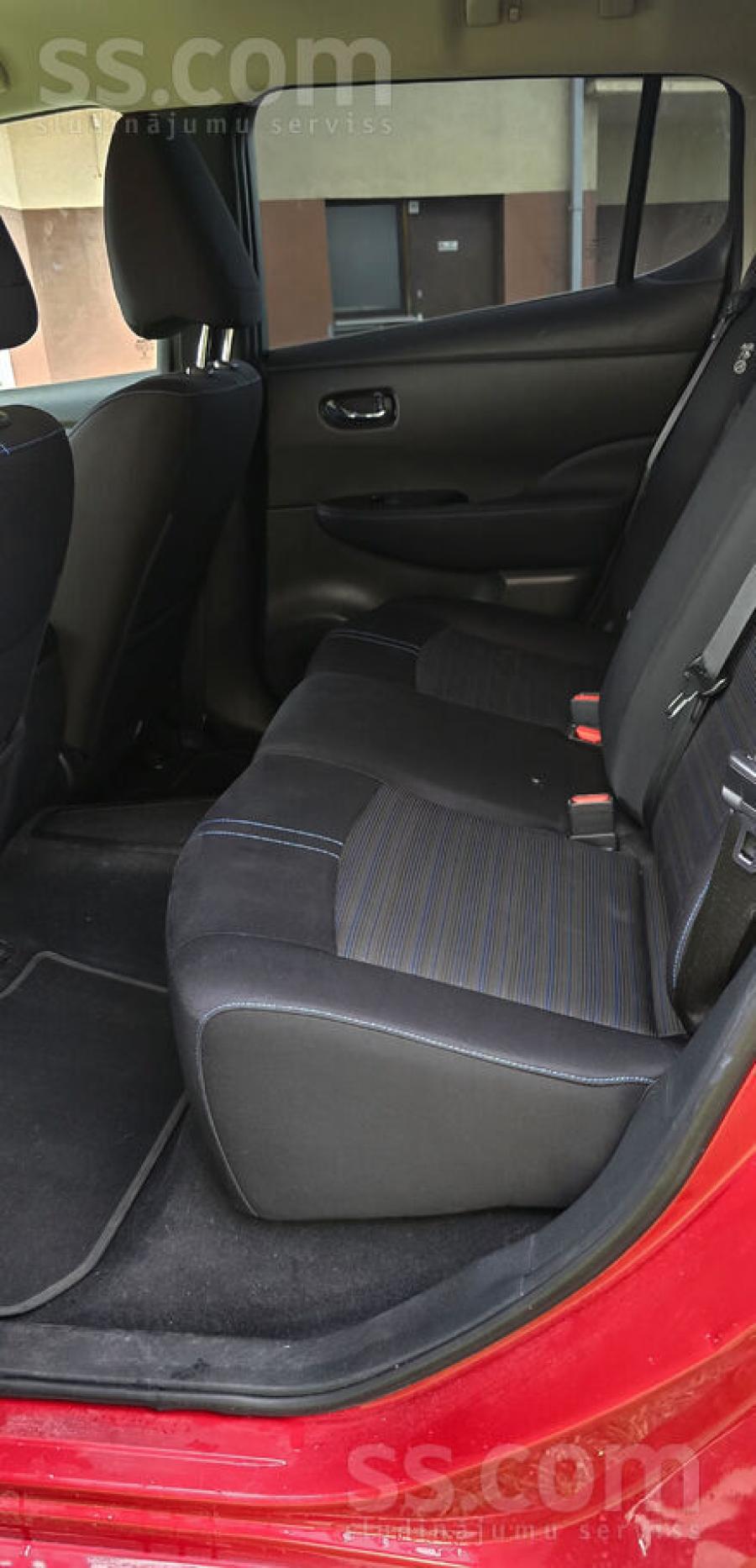 Sarkans Nissan Leaf 2019 Rīga, ar dzinēja tilpumu 0.00 L un nobraukumu 144 tūkst. km par 12200 €, foto 15 vietnē AUTOMOTO.COM.LV