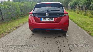 Red Nissan Leaf 2019 in Tallinn, with an engine capacity of 0.00 L and mileage of 88 thousand km for 12900 €, photo 5 on AUTOMOTO.COM.LV