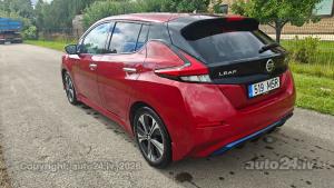 Red Nissan Leaf 2019 in Tallinn, with an engine capacity of 0.00 L and mileage of 88 thousand km for 12900 €, photo 6 on AUTOMOTO.COM.LV