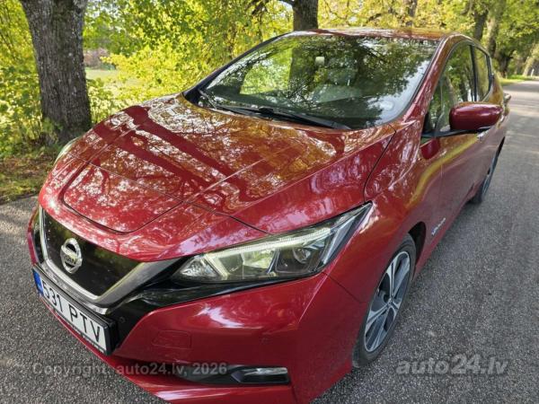 Red Nissan Leaf 2020 in Tartu, with an engine capacity of 0.00 L and mileage of 119 thousand km for 12505 €, photo 3 on AUTOMOTO.COM.LV