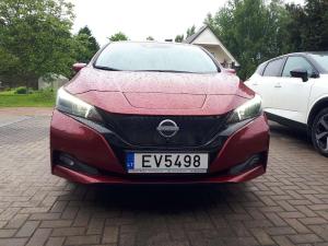 Sarkans Nissan Leaf 2020 Šilutė, ar dzinēja tilpumu 0.00 L un nobraukumu 55 tūkst. km par 11700 €, foto 3 vietnē AUTOMOTO.COM.LV
