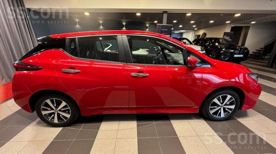 Sarkans Nissan Leaf 2021 Rīga, ar dzinēja tilpumu 0.00 L un nobraukumu 82 tūkst. km par 14990 €, foto 8 vietnē AUTOMOTO.COM.LV