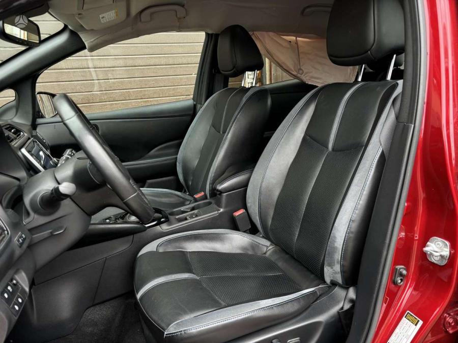 Sarkans Nissan Leaf 2021 Ukmergė, ar dzinēja tilpumu 0.00 L un nobraukumu 64 tūkst. km par 9400 €, foto 12 vietnē AUTOMOTO.COM.LV