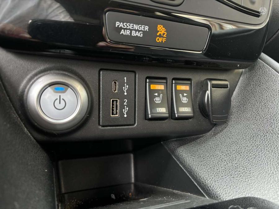 Sarkans Nissan Leaf 2021 Ukmergė, ar dzinēja tilpumu 0.00 L un nobraukumu 64 tūkst. km par 9400 €, foto 16 vietnē AUTOMOTO.COM.LV