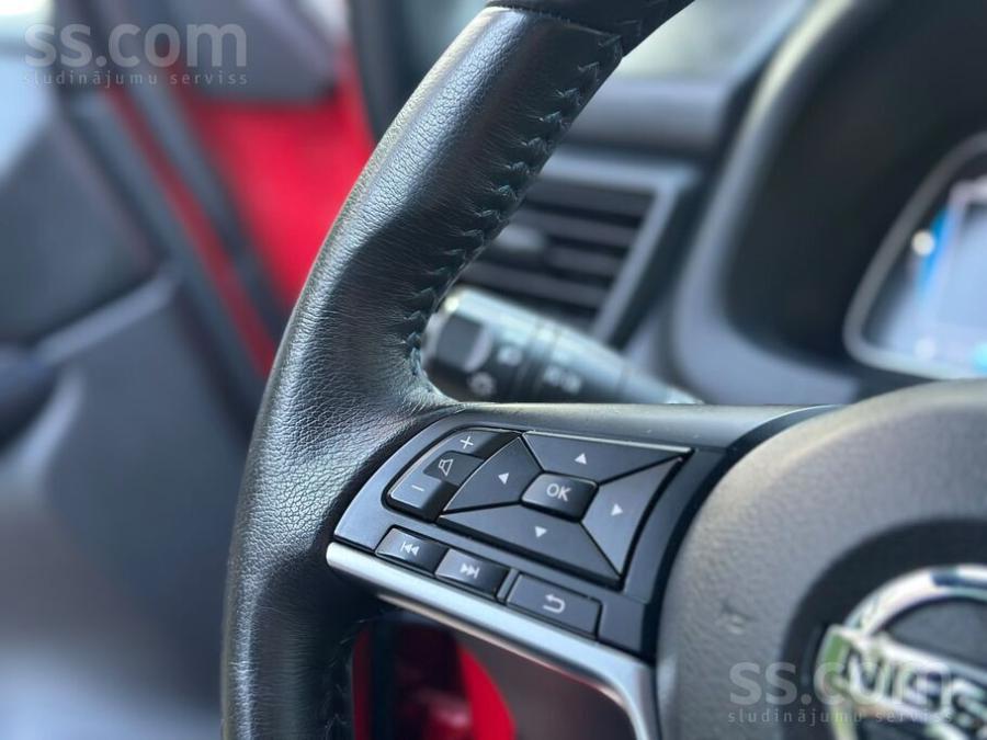 Red Nissan Leaf 2021 in Riga, with an engine capacity of 0.00 L and mileage of 53 thousand km for 14650 €, photo 14 on AUTOMOTO.COM.LV
