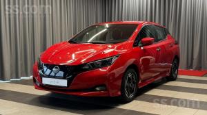 Sarkans Nissan Leaf 2022 Rīga, ar dzinēja tilpumu 0.00 L un nobraukumu 36 tūkst. km par 16490 €, foto  vietnē AUTOMOTO.COM.LV