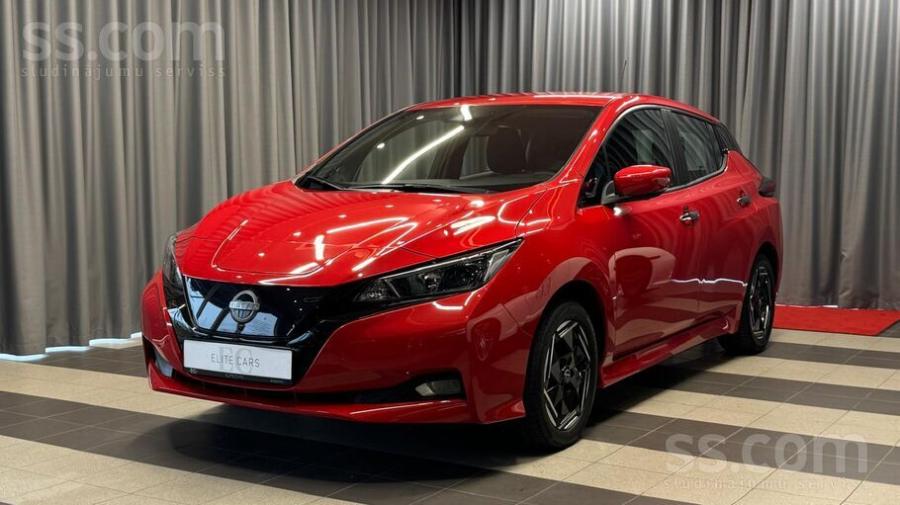 Sarkans Nissan Leaf 2022 Rīga, ar dzinēja tilpumu 0.00 L un nobraukumu 36 tūkst. km par 16490 €, foto 1 vietnē AUTOMOTO.COM.LV
