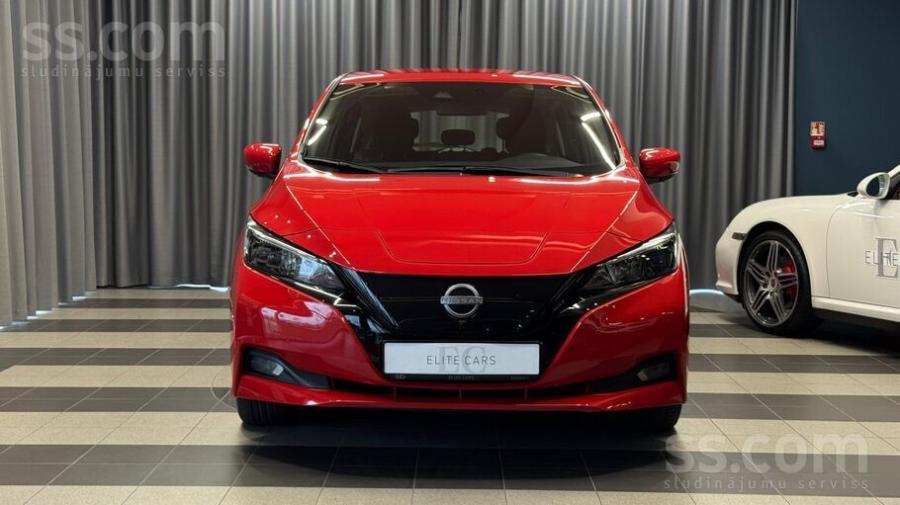 Sarkans Nissan Leaf 2022 Rīga, ar dzinēja tilpumu 0.00 L un nobraukumu 36 tūkst. km par 16490 €, foto 4 vietnē AUTOMOTO.COM.LV