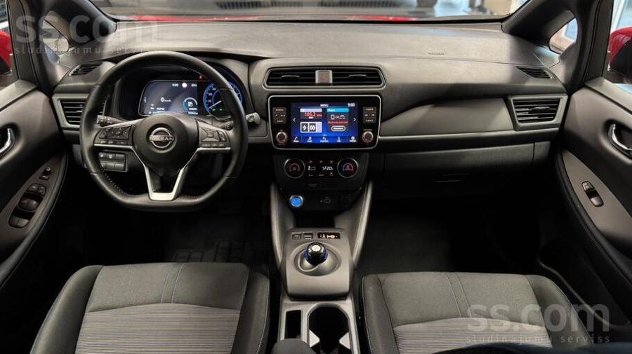 Sarkans Nissan Leaf 2022 Rīga, ar dzinēja tilpumu 0.00 L un nobraukumu 36 tūkst. km par 16490 €, foto 11 vietnē AUTOMOTO.COM.LV