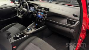 Sarkans Nissan Leaf 2022 Rīga, ar dzinēja tilpumu 0.00 L un nobraukumu 36 tūkst. km par 16490 €, foto 18 vietnē AUTOMOTO.COM.LV