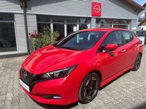 Red Nissan Leaf 2022 in Klaipeda, with an engine capacity of 0.00 L and mileage of 42 thousand km for 14800 €, photo  on AUTOMOTO.COM.LV